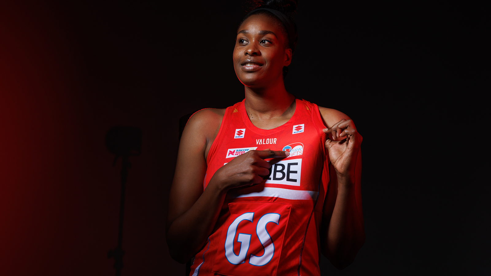 Ok, let’s go! Aiken-George ready for Game 200 - NSW Swifts